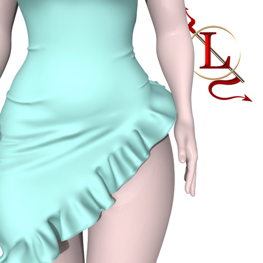 Second Life Marketplace Sky Valerie Dress Reborn